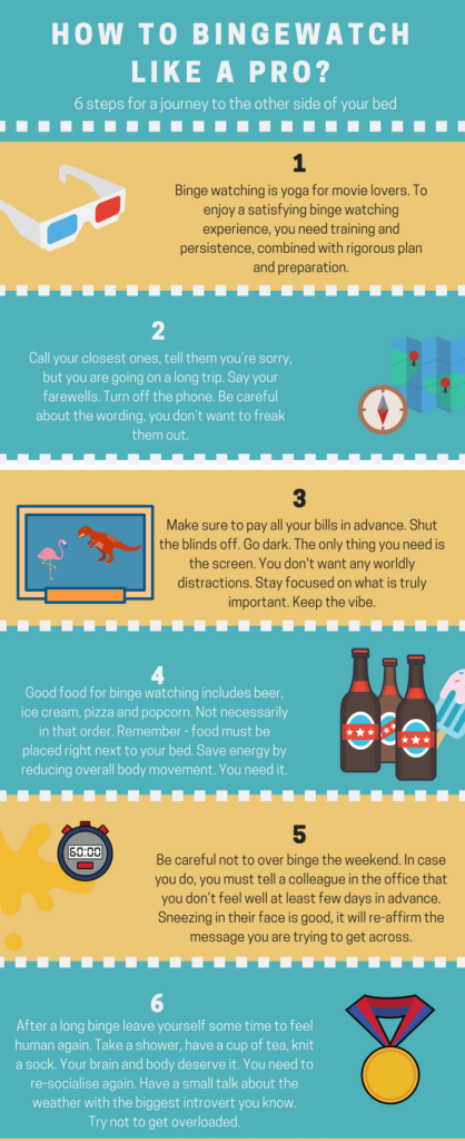 How To Binge Watch Like A Pro [Infographic] – The Stremio Blog