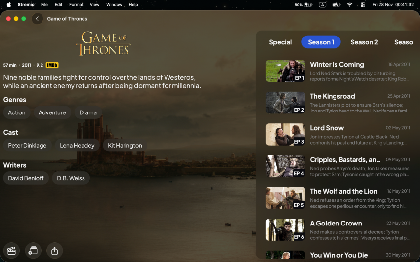 Stremio Tech Update #62 – Stremio Lite for MacOS Release – The Stremio Blog